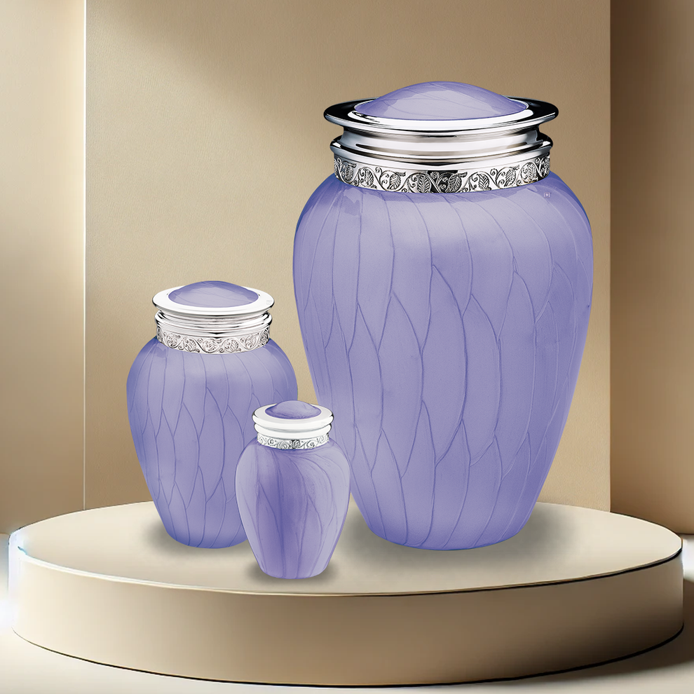 Blessings Urn - Lavender – Memorial Store